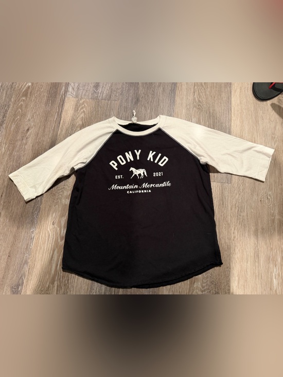 Shirts & Tops | Pony Kid Graphic 34 Length Sleeve | Poshmark